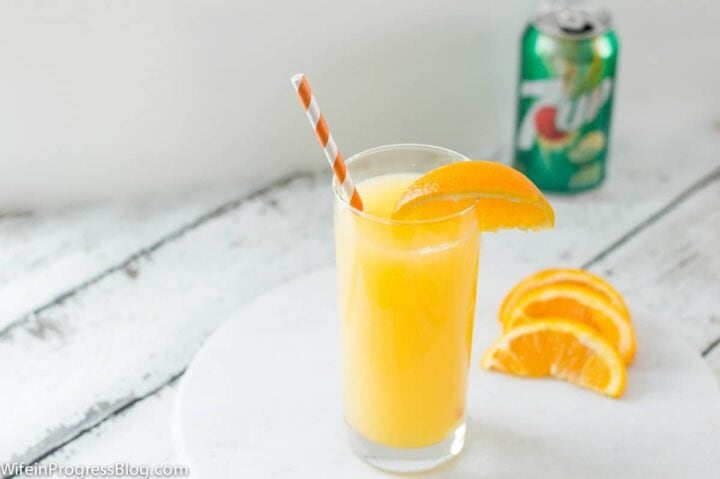 7UP Tropical Breeze Mocktail - Pass The Butter