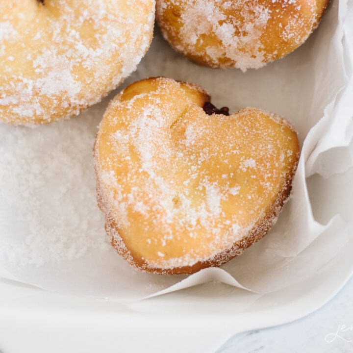 Heart Shaped Donuts (For Valentine's Day) - Pass The Butter